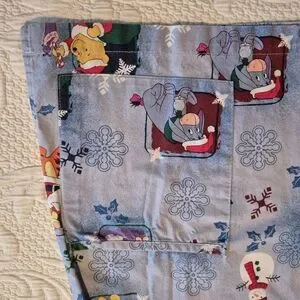 Disney | Tops | Winnie The Pooh And Friends Small Holiday Uniform Scrub ...